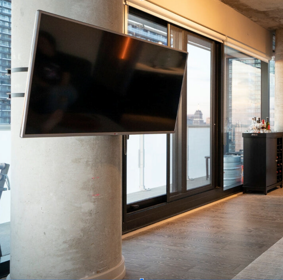 Pillar Mount - No Drill Pillar TV Mount | Post & Column TV Mount