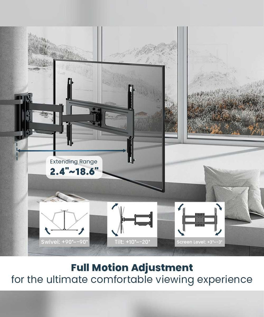 Pillar Mount - No Drill Pillar TV Mount | Post & Column TV Mount
